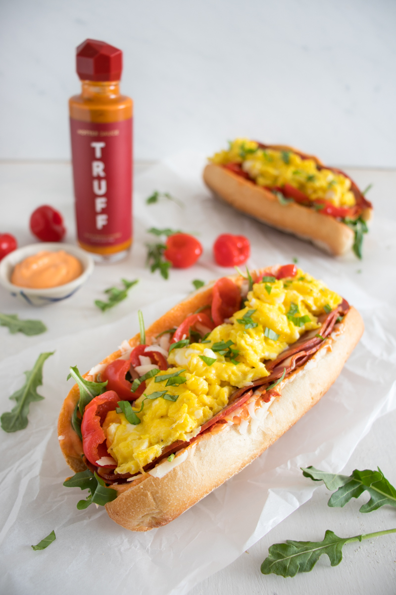 Diablo Breakfast Hoagie | TRUFF | TRUFF | Truffle Hot Sauce | Luxury ...