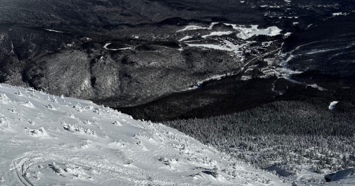 Profanity Chute, Mount Mansfield - Ski Tour, Map | Backtrack