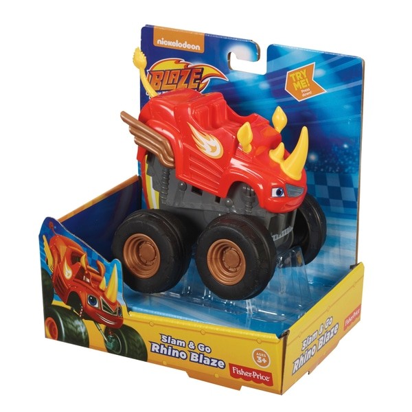 Jual Jual Blaze The Monster Machine Slam And Go Fisherprice Nickelodeon ...