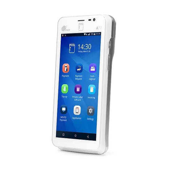 myPOS Slim Contactless Card Reader with Barcode Scanner - Barcodes For ...