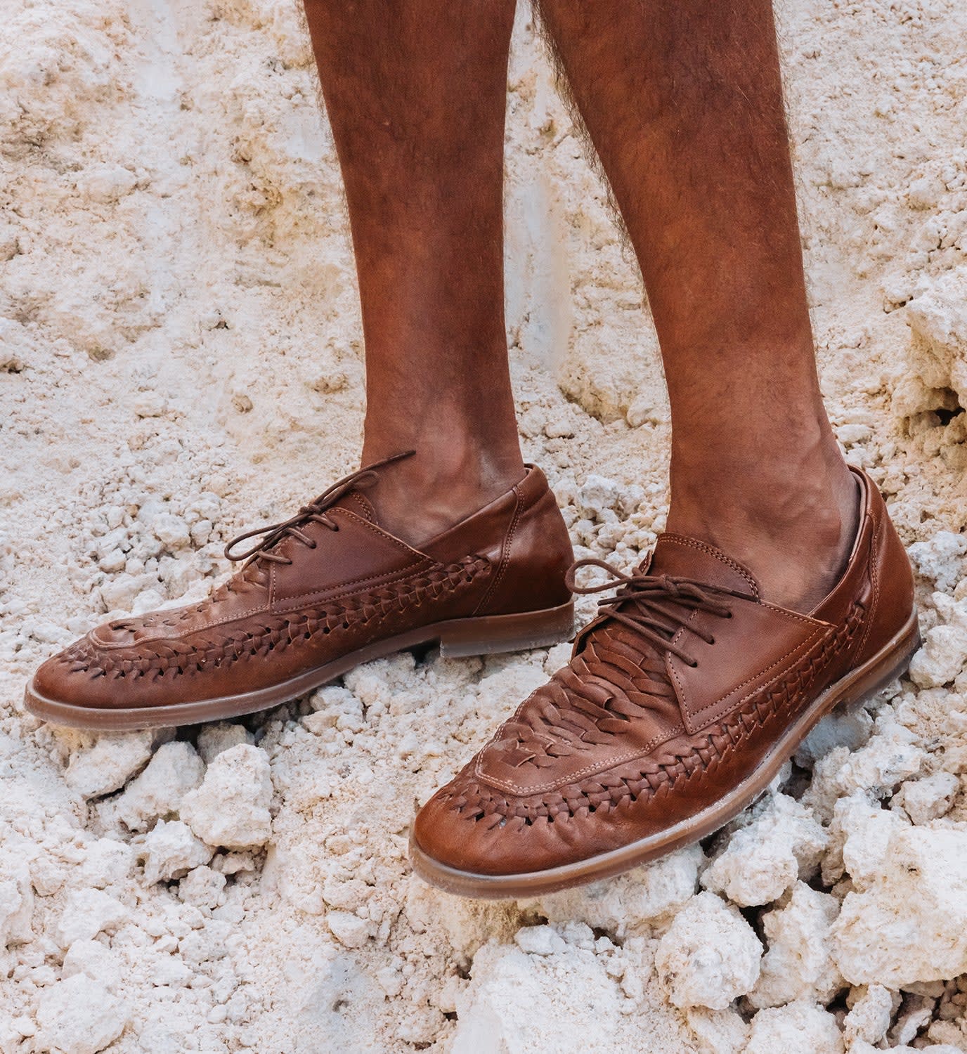 Curium Burnished Tan Leather Boat Shoes | Bared Footwear