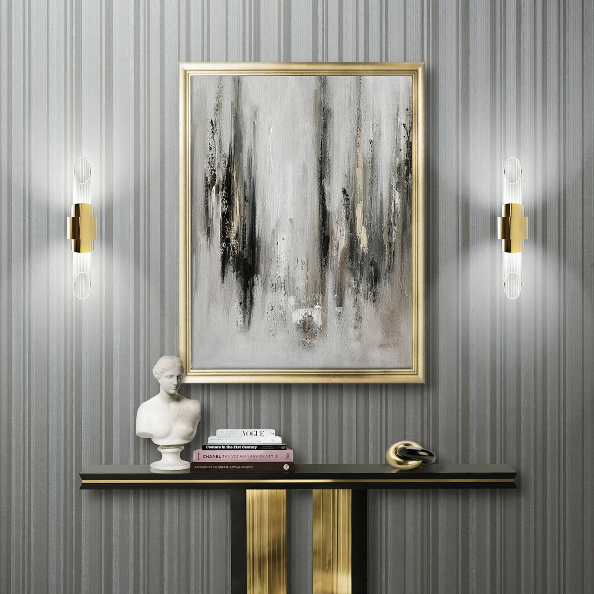 Sunray Stripe Textile Infinity - Baresque