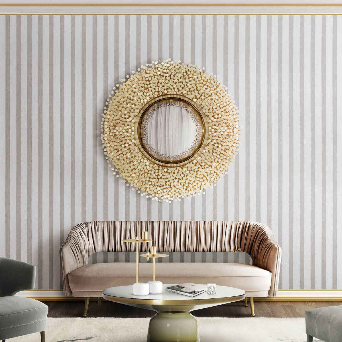 Textile Stripe Infinity - Baresque