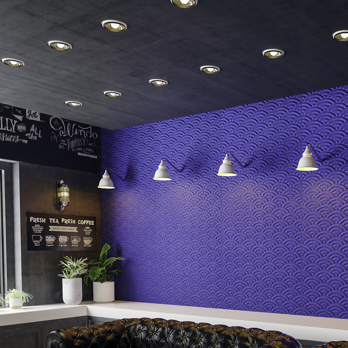 Emboss Panel Cumulus - Zintra Acoustic Solutions