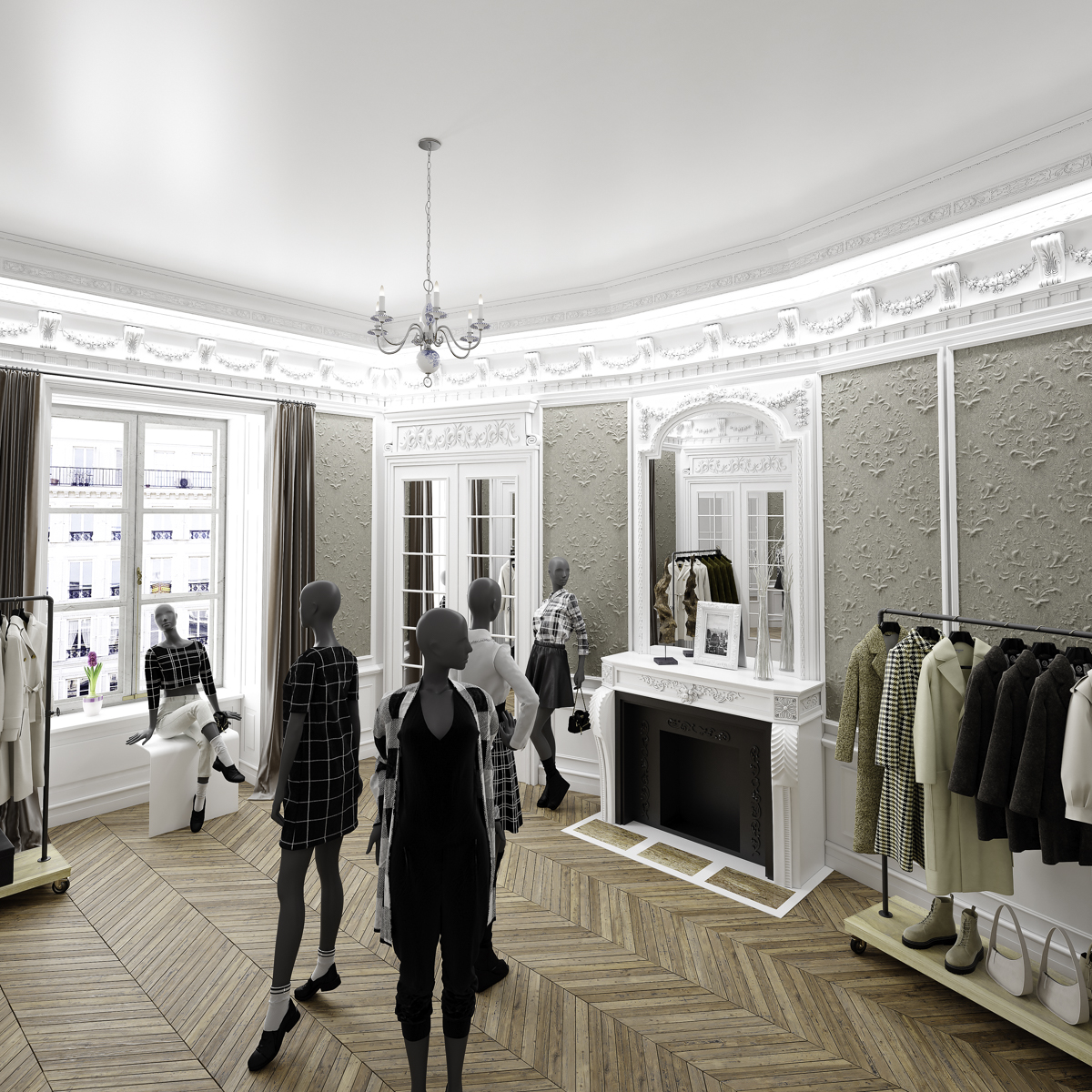 Emboss Panel Damask - Zintra Acoustic Solutions