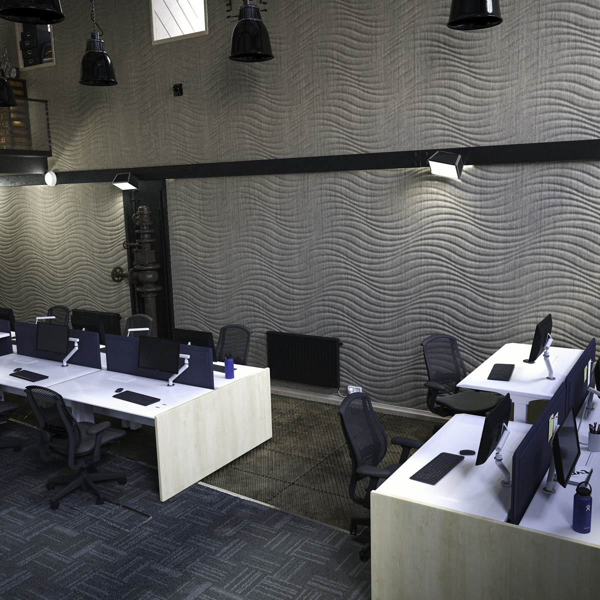 Emboss Panel Tidal - Zintra Acoustic Solutions