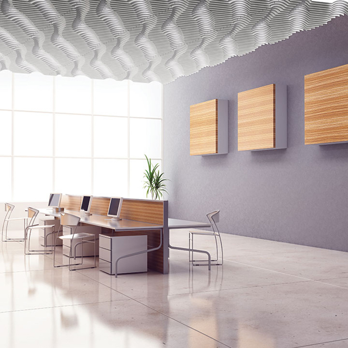 Baffle Systems Canyon - Zintra Acoustic Solutions