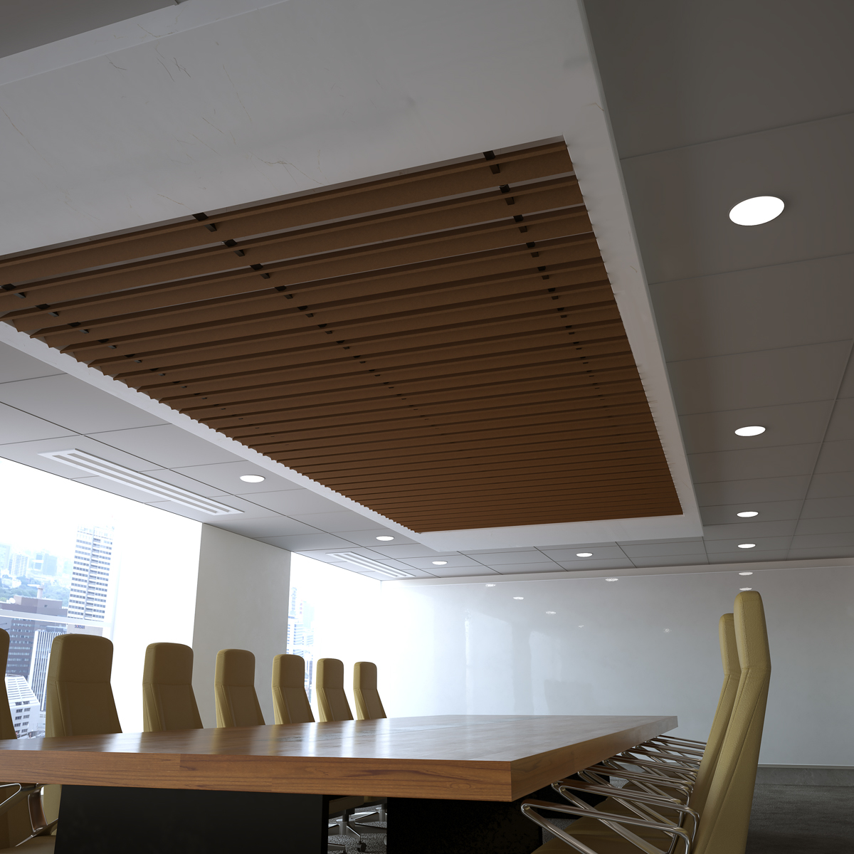 Baffle Systems V-Fold - Zintra Acoustic Solutions