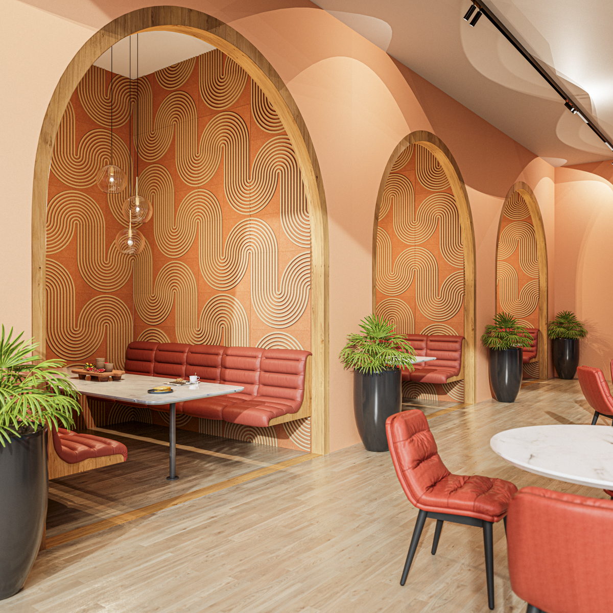 Pattern Tiles Pathway - Zintra Acoustic Solutions