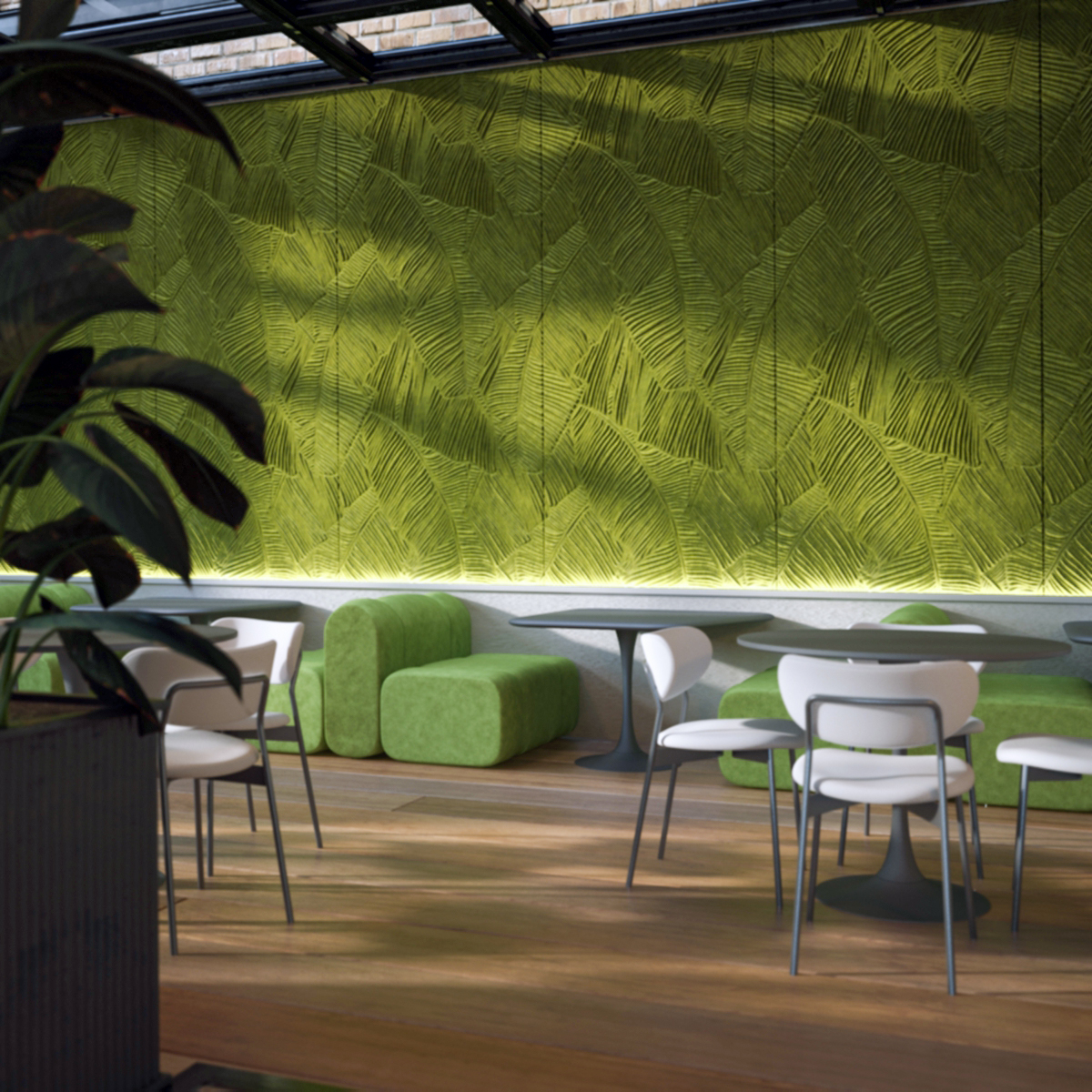 Emboss Panel Jungle - Baresque