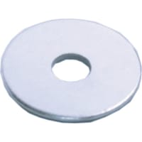 Kotflügelscheibe DIN 522 Stahl verzinkt; blau passiviert (A2K) günstig ...