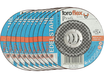 Toroflex Pro Dünntrennscheibe 115 x 22,23 mm 10 St. günstig online ...