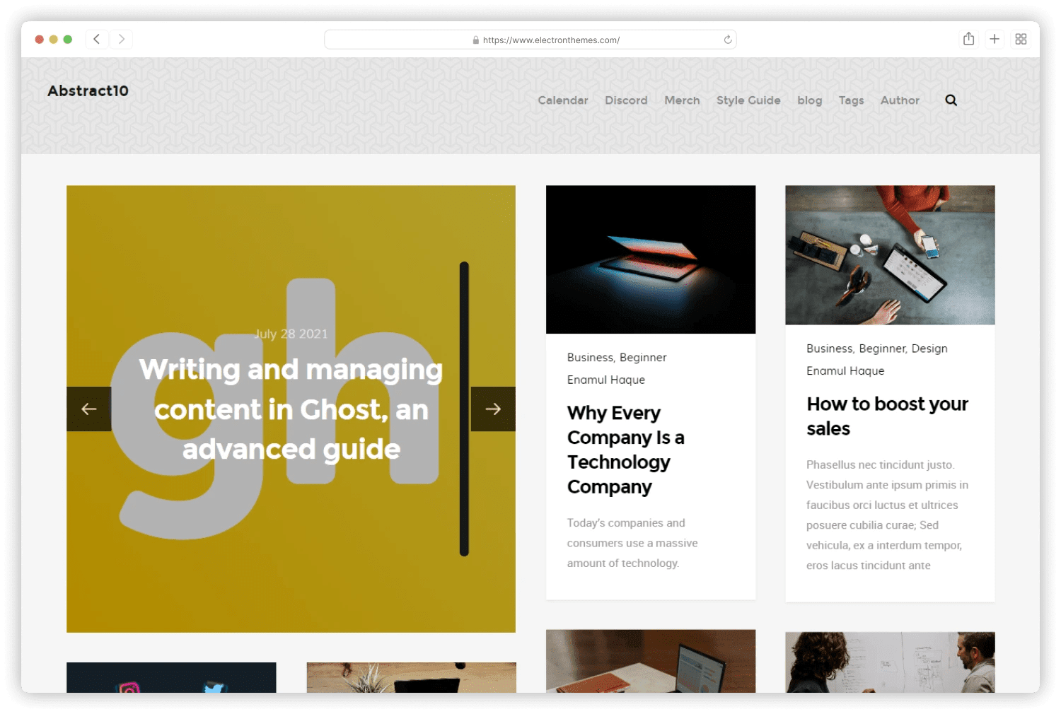 22+ Best Free Ghost Themes Beautifully Designed With Simplicity In Mind ...