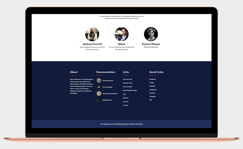 Docslab - Knowledge Base and Documentation Ghost Theme + RTL | Electronthemes