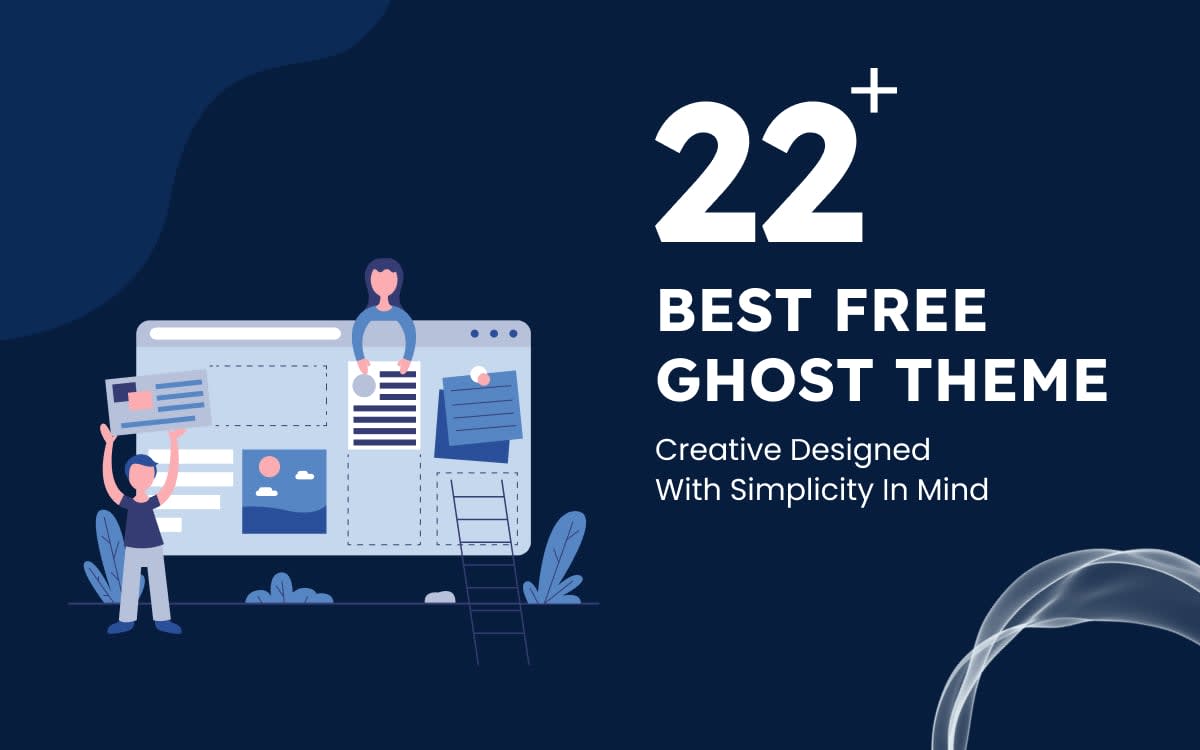 22+ Best Free Ghost Themes Beautifully Designed With Simplicity In Mind 2023 | Electron Themes