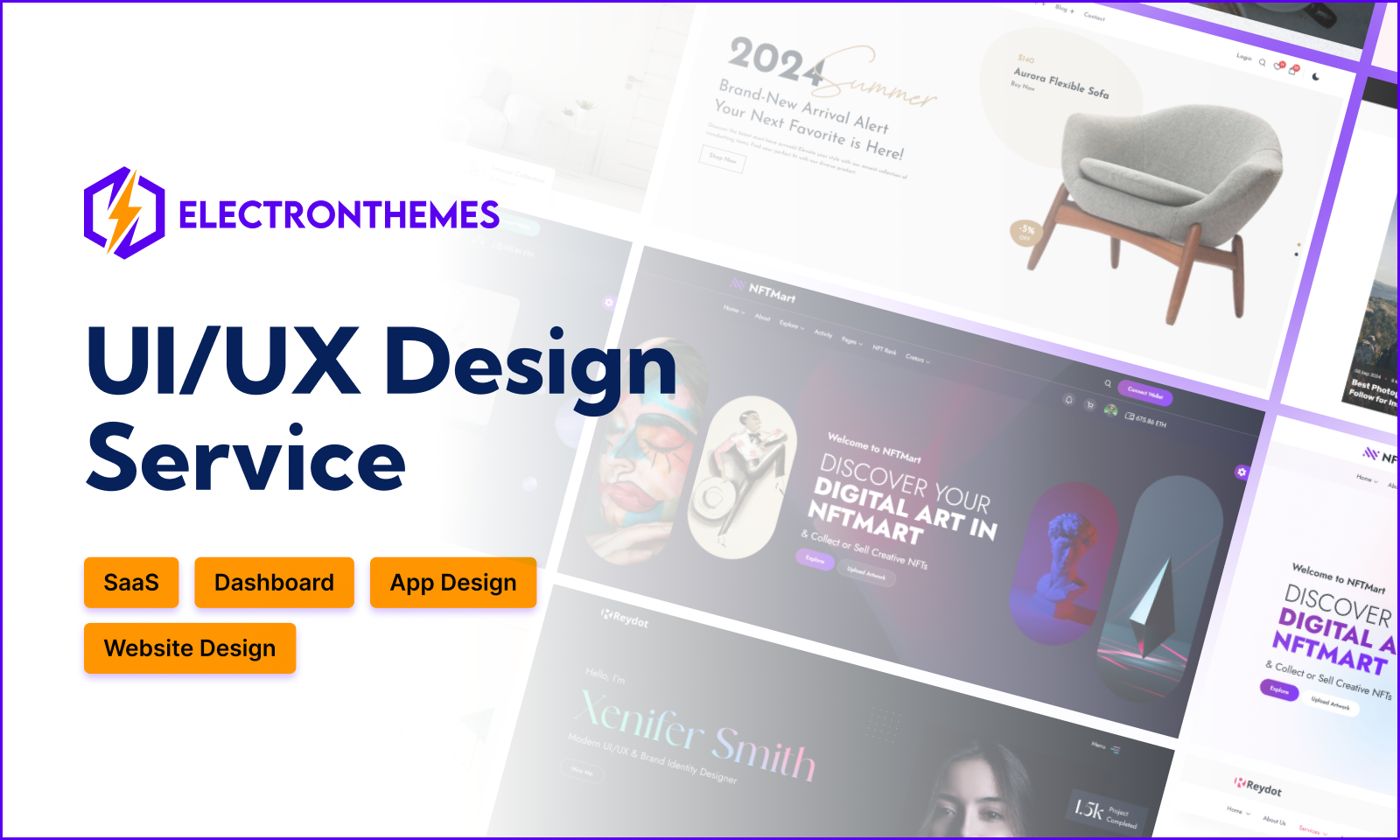 Professional UI/UX Design and Consultancy Services | ElectronThemes