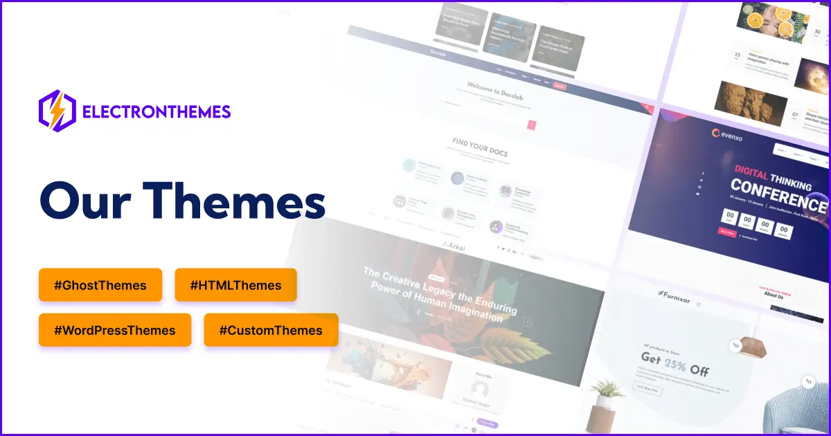 Themes Marketplace | Find The Perfect Theme for Your Blog | ElectronThemes