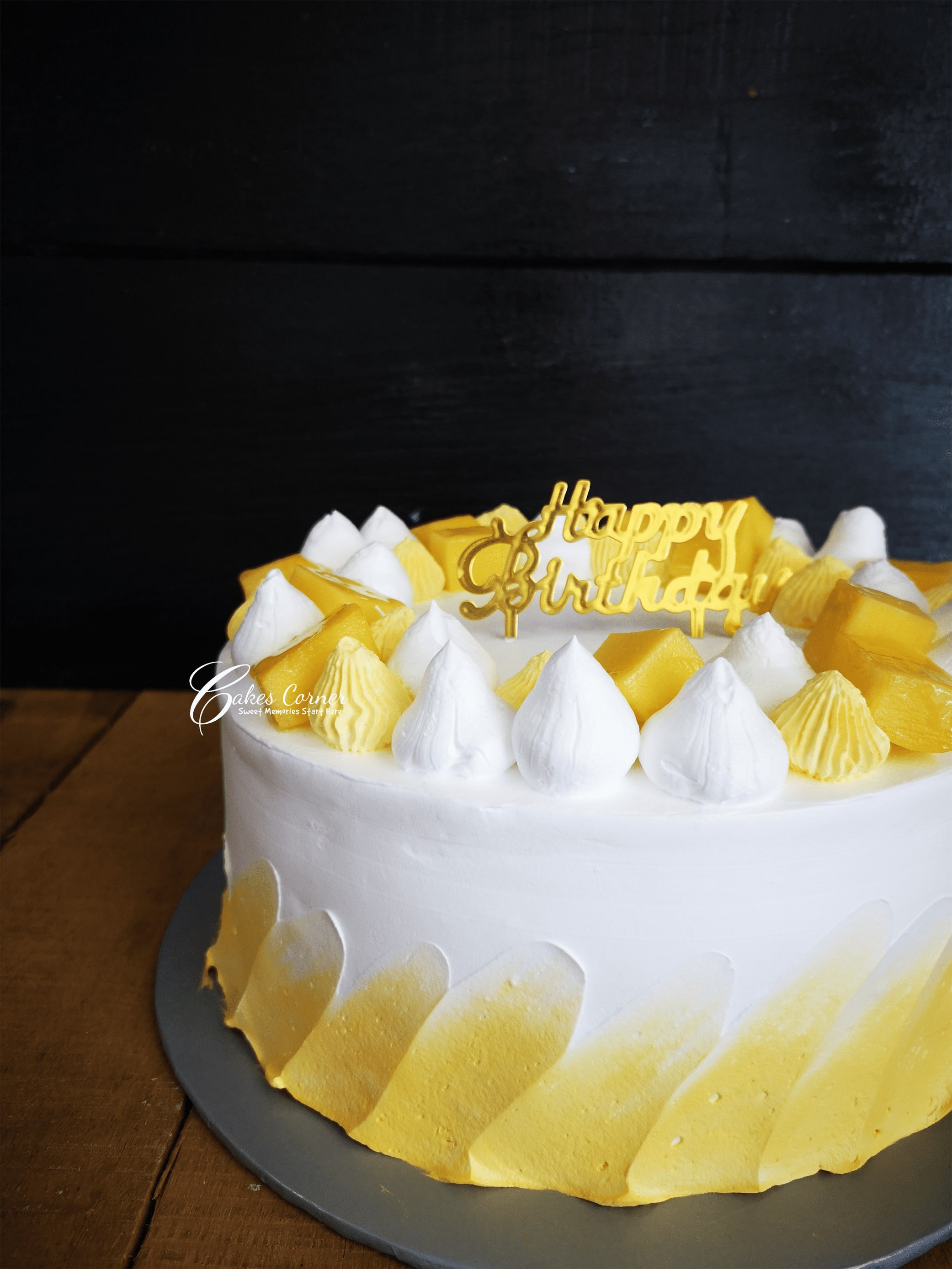Mango Shortcake - Birthday Cake Kuching