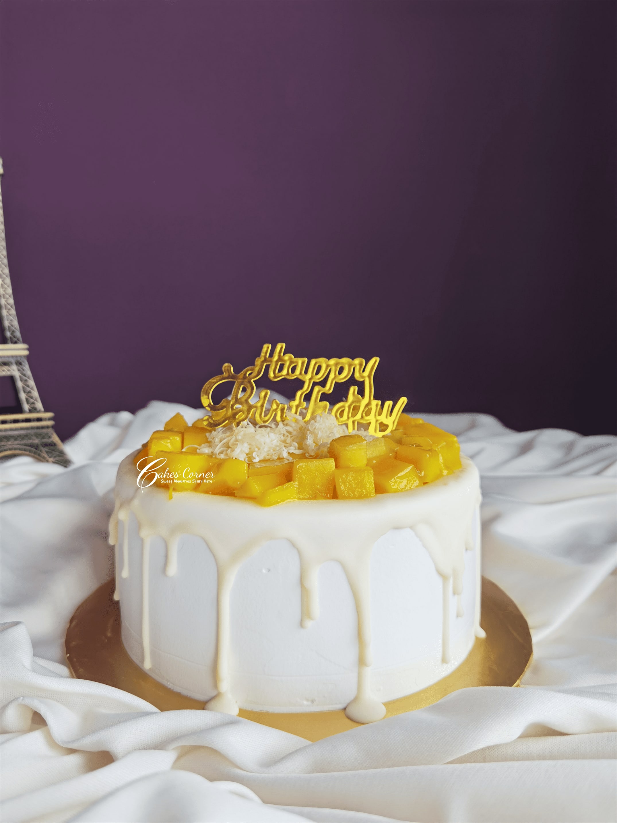 Mango Shortcake - Birthday Cake Kuching