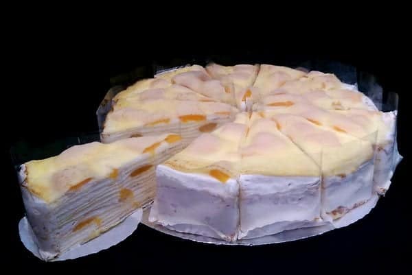 Mango Tango Mille Crepe - Birthday Cake Kuching