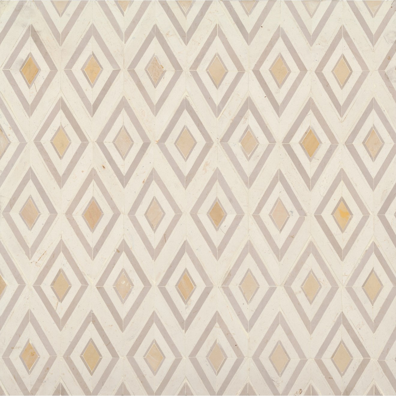 Cape Town Diamond In The Rough Honed Limestone Mosaic in Geel | AlysEdwards