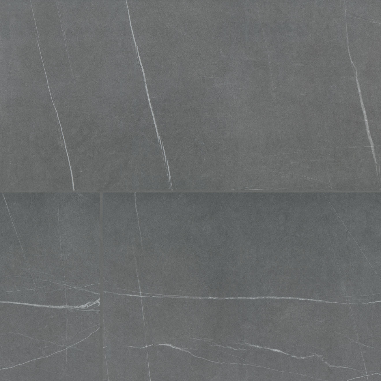 Nomade 24"x48" Matte Porcelain Tile in Noir | Bedrosians Tile & Stone