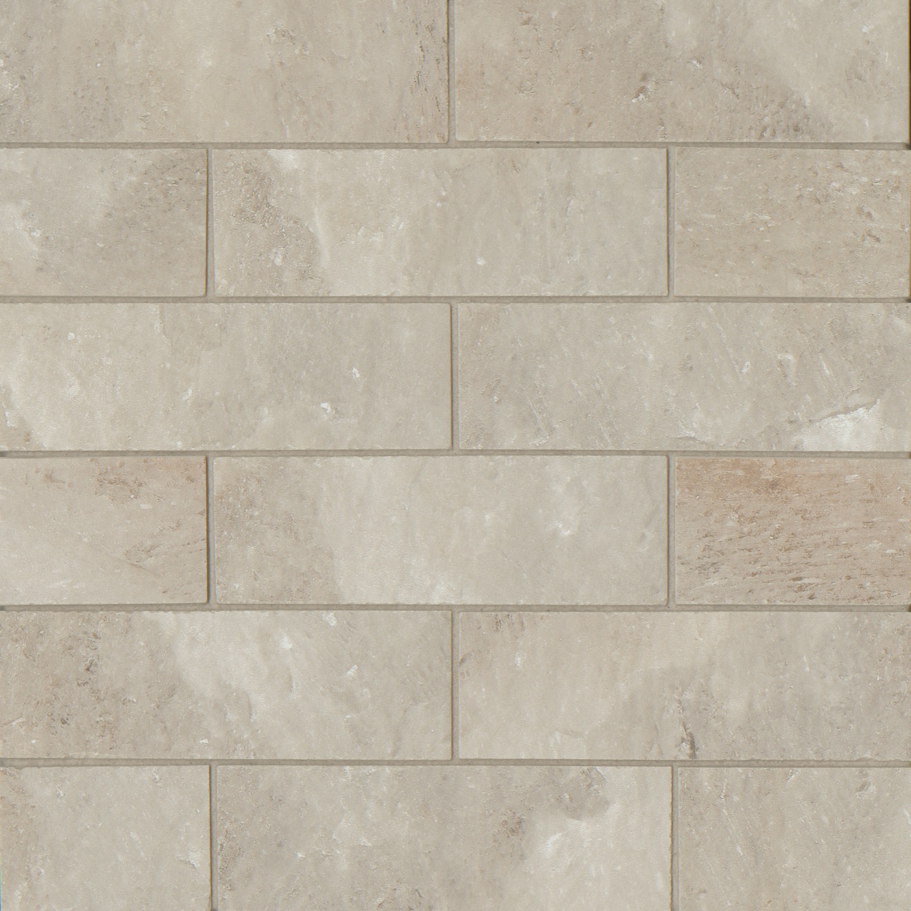 Rock Crystal 2" x 6" Matte Porcelain Mosaic in Trango Towers ...