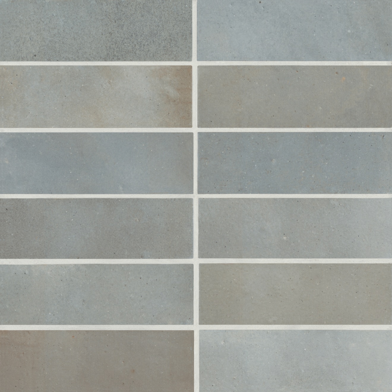 Celine 2" x 6" Matte Porcelain Floor & Wall Tile in Blue | Bedrosians ...