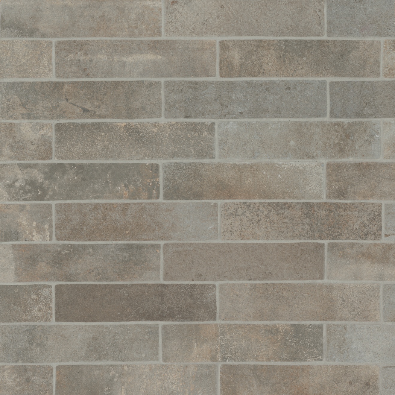 Montana 2.25" x 10" Matte Brick-Look Porcelain Field Tile in Silverbow ...