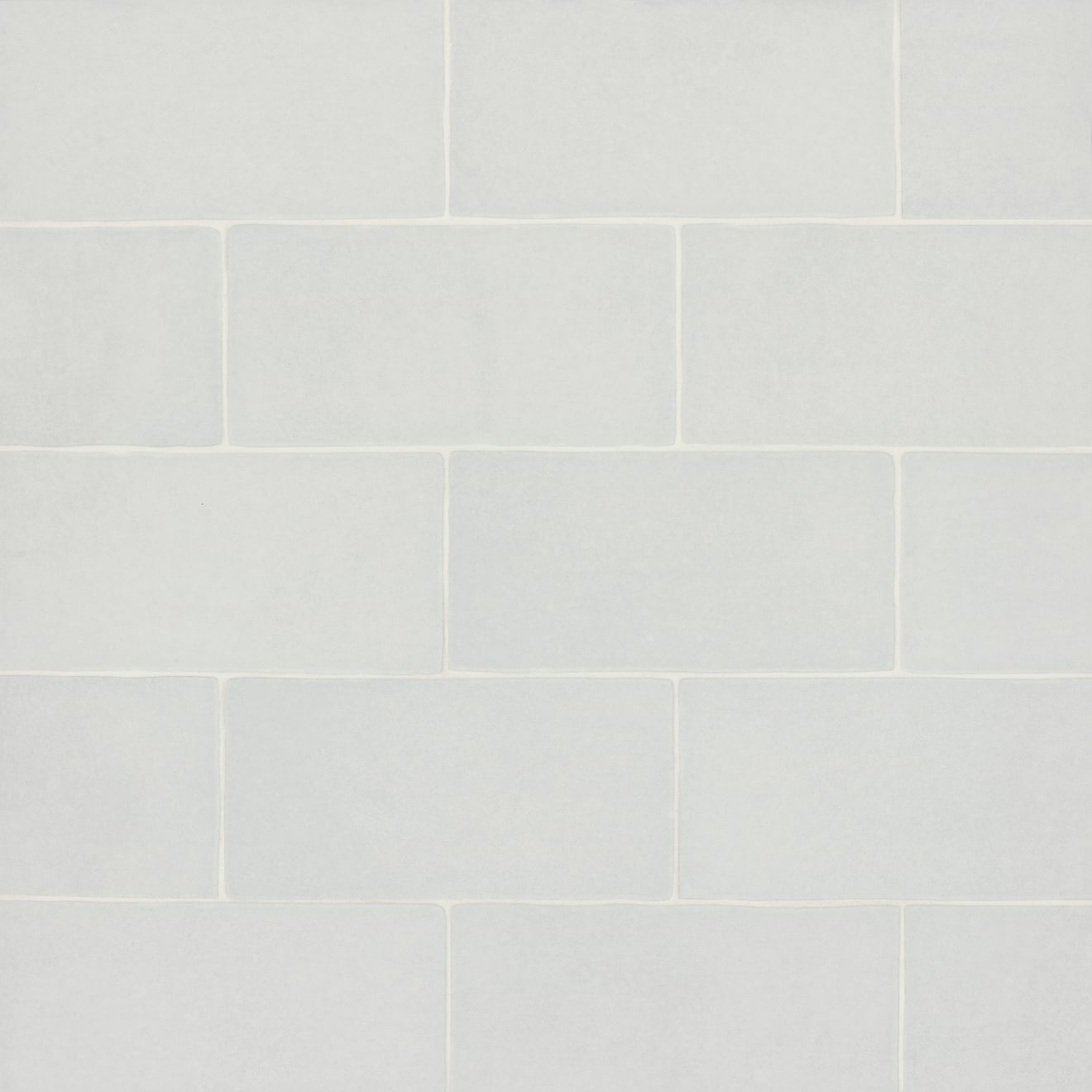 Montana 5" x 10" Matte Brick-Look Porcelain Field Tile in Glacier ...