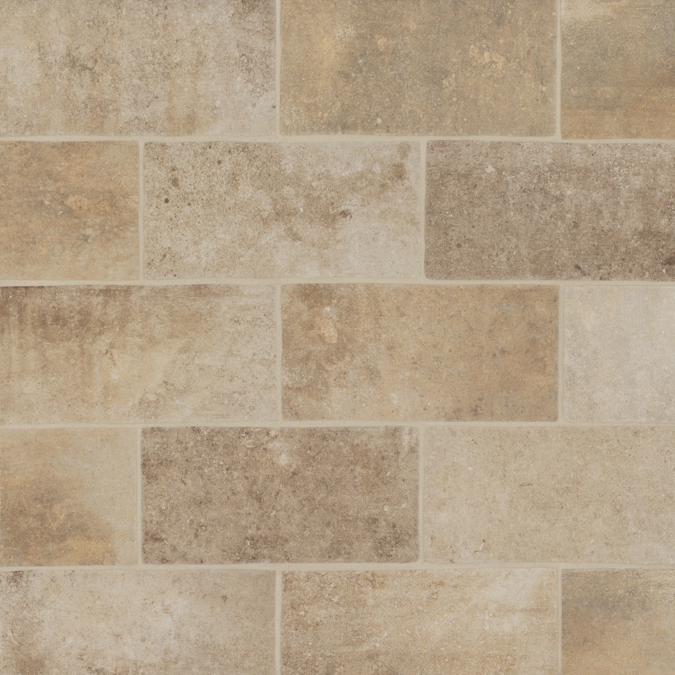 Montana 5" x 10" Matte Brick-Look Porcelain Field Tile in Flathead ...