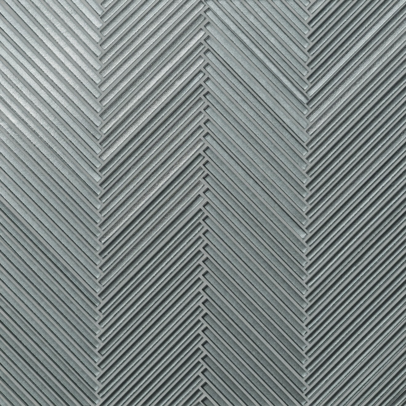 Kaikos Skinny Chevron Glass Mosaic in Light Green | Bedrosians Tile & Stone