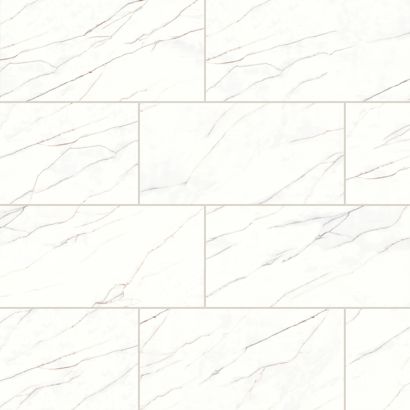 Shandar 12" x 24" Matte Porcelain Field Tile with Carving in Viber Red ...