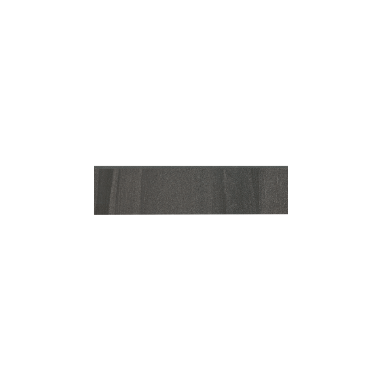 Linear Stone 3" x 12" Honed Bullnose Trim in Black | Bedrosians Tile ...