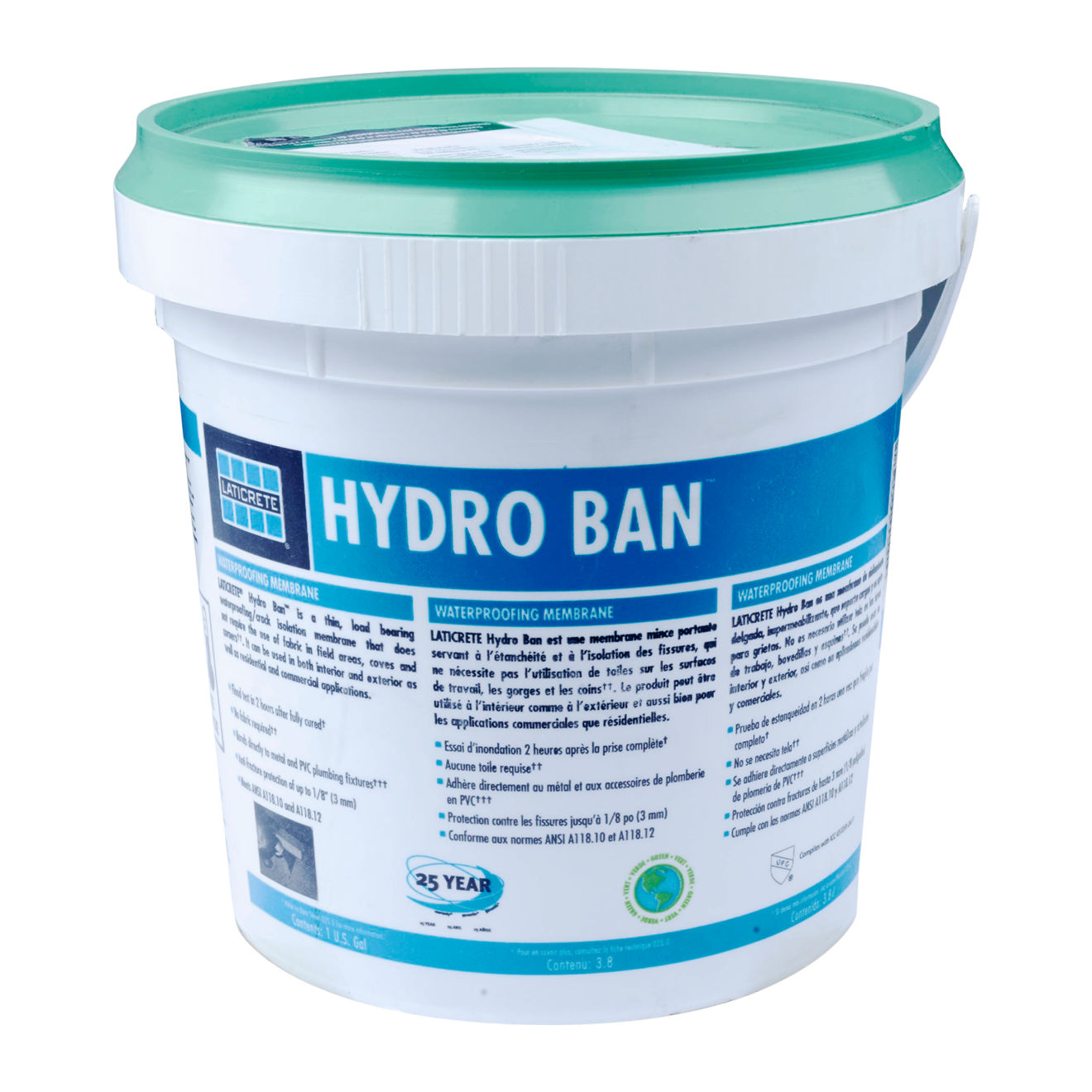 Laticrete Hydro Ban Waterproofing Membrane - 1 gal. | Bedrosians Tile ...
