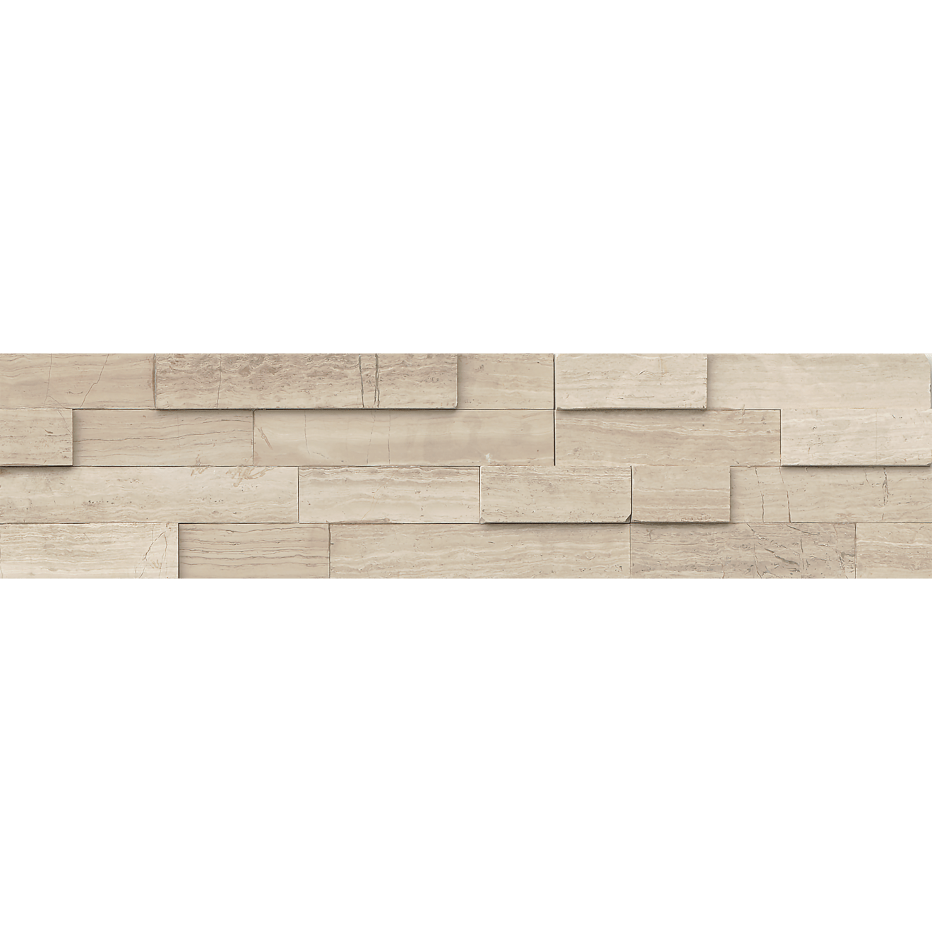 Ashen Grey 6" x 24" Honed Marble Ledger Corner | Bedrosians Tile & Stone