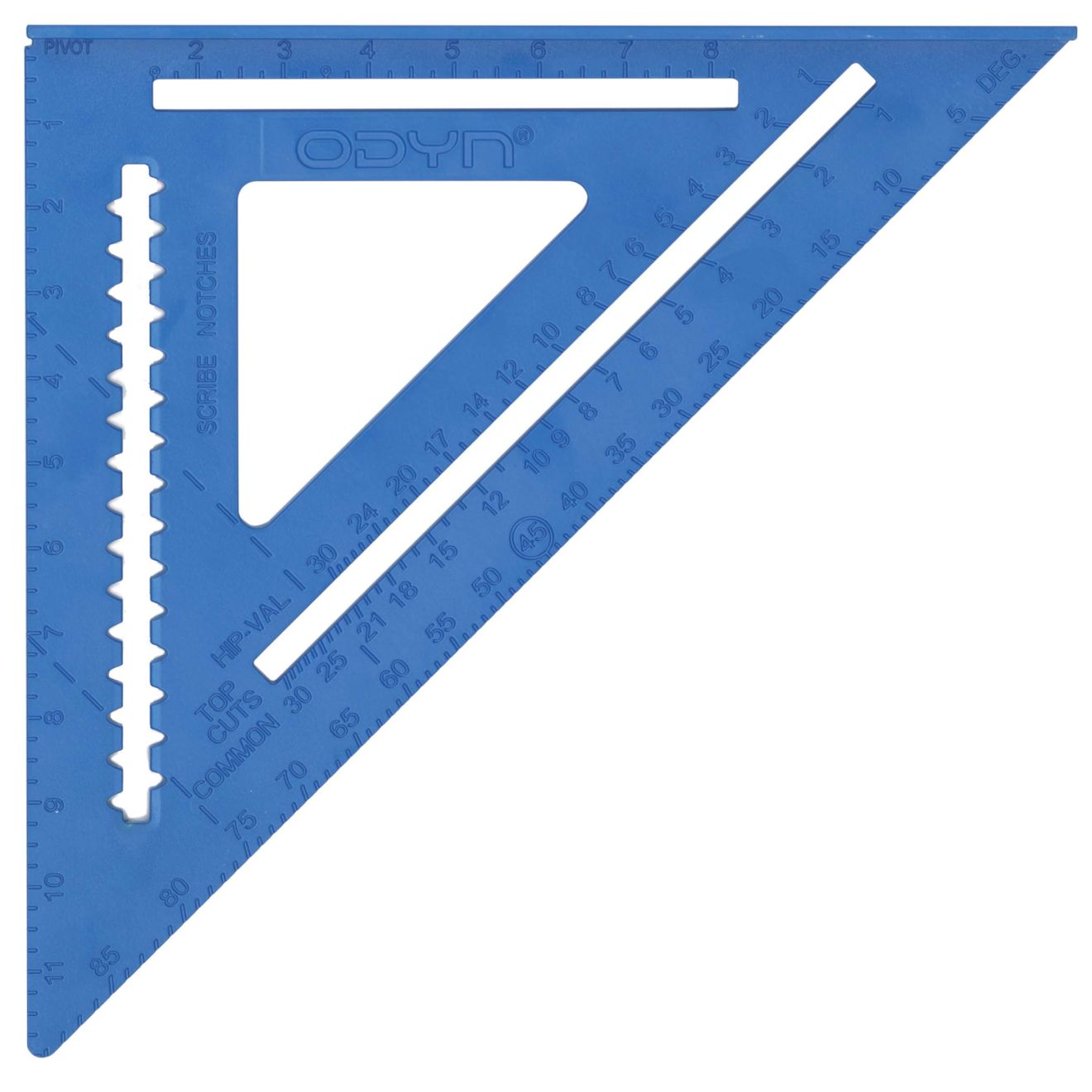 Odyn 12 in. Heavy Duty Aluminum Rafter Angle Square | Bedrosians Tile ...