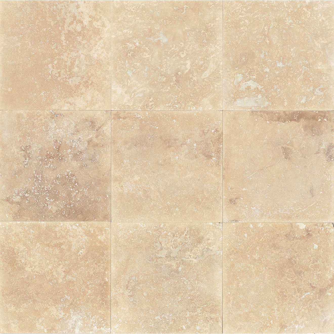 Mediterranean Beige Classic 12" x 12" Floor & Wall Tile - World Of Mosaics