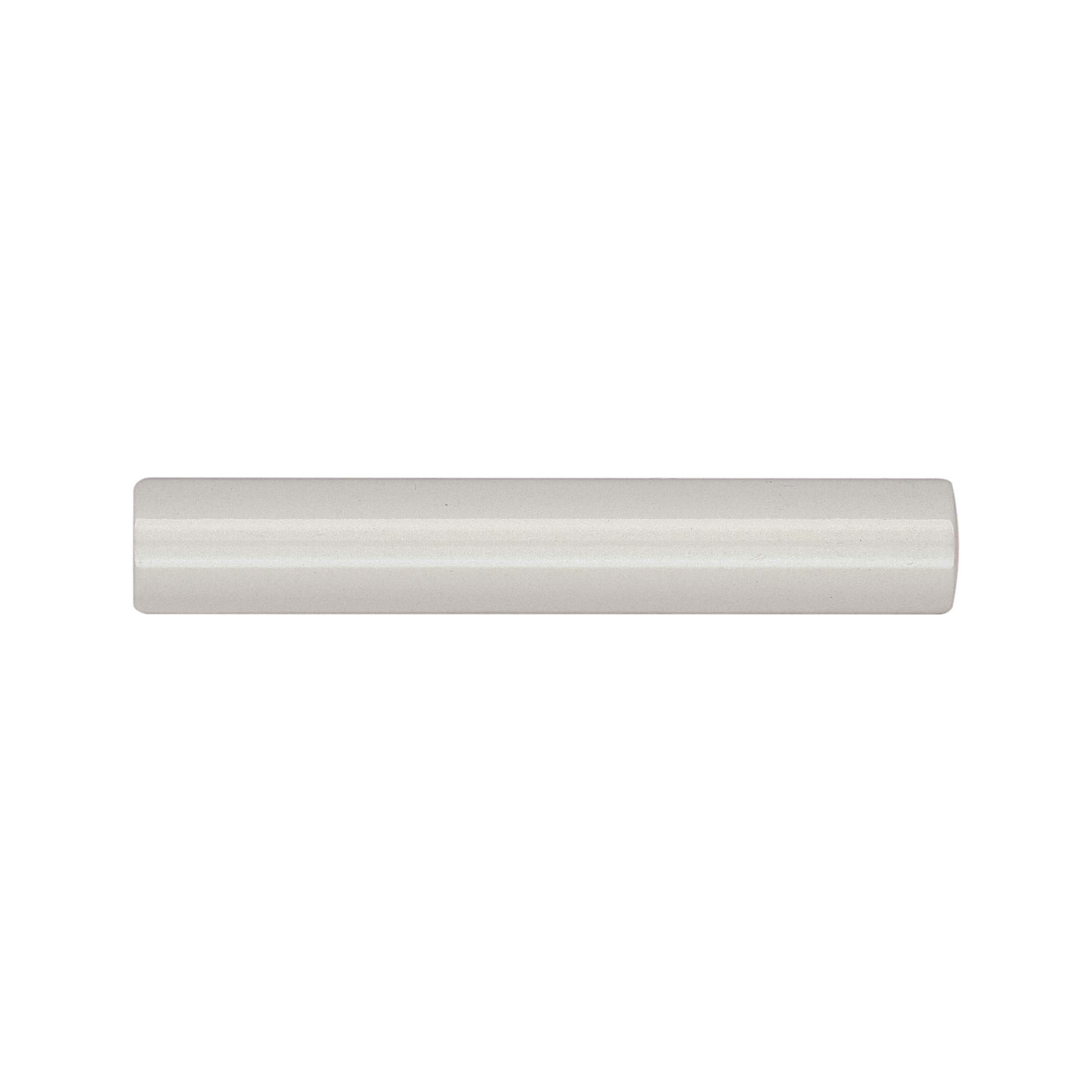 Traditions 1" x 6" Glossy Ceramic Quarter Round in Tender Gray ...