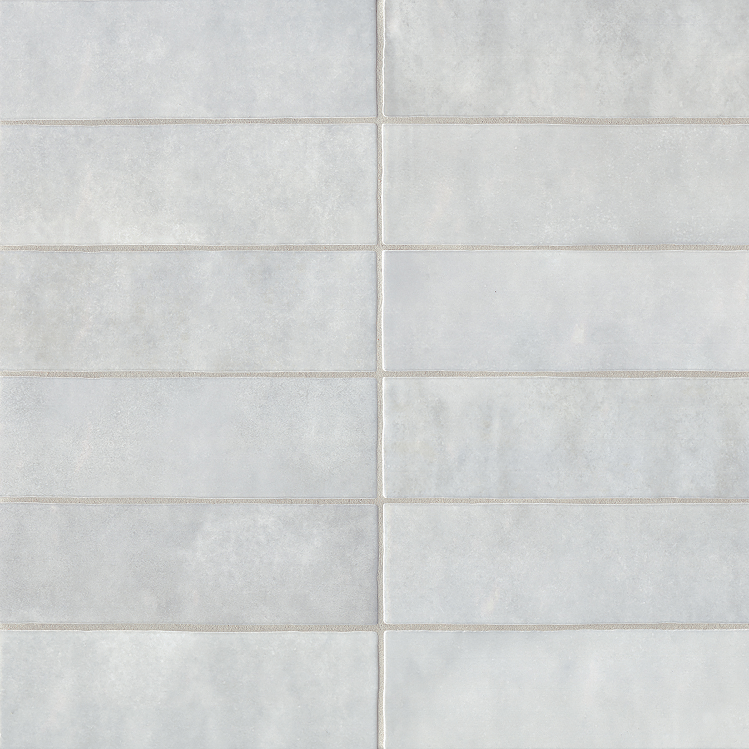 Cloé 2.5" x 8" Glossy Ceramic Tile in Grey | Bedrosians Tile & Stone