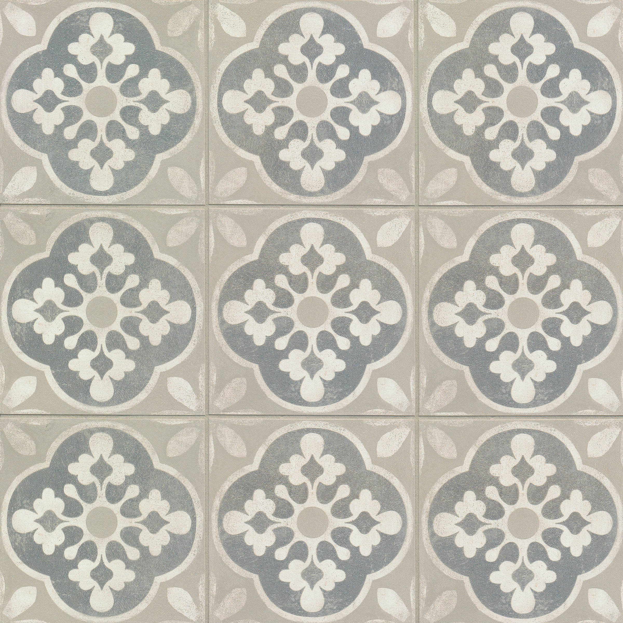 Enchante 8" x 8" Matte Porcelain Decorative Tile in Charm | Bedrosians ...