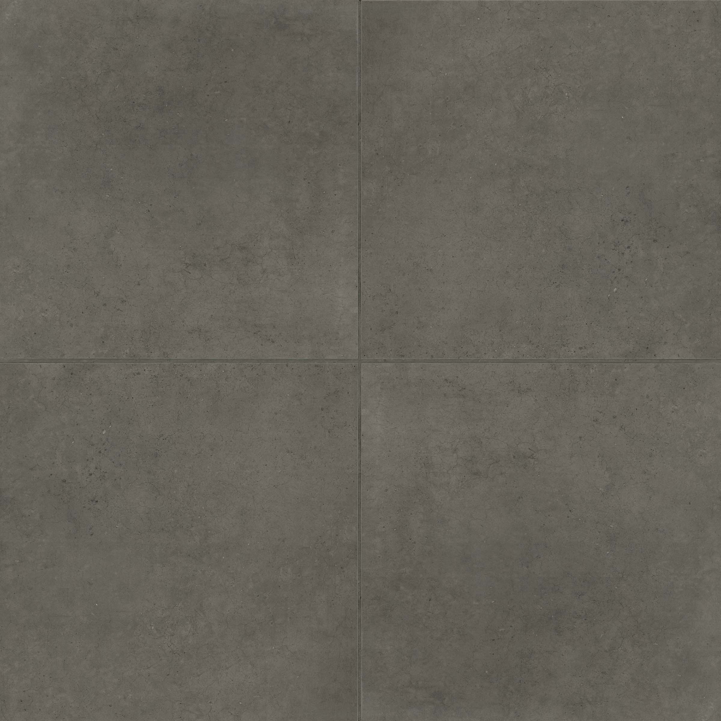 Materika 32" x 32" Matte Porcelain Floor and Wall Tile in Mud ...