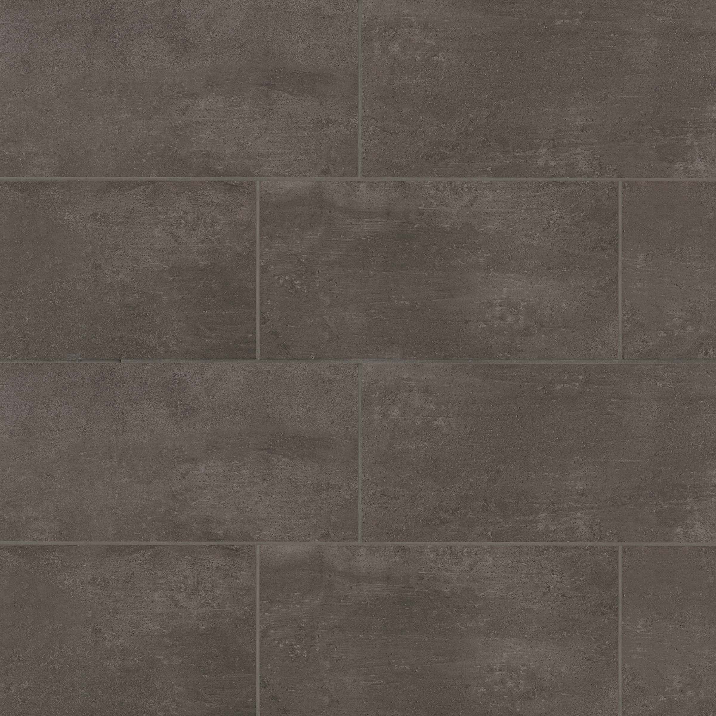 Simply Modern 12" x 24" Floor & Wall Tile in Coffee | Bedrosians Tile ...