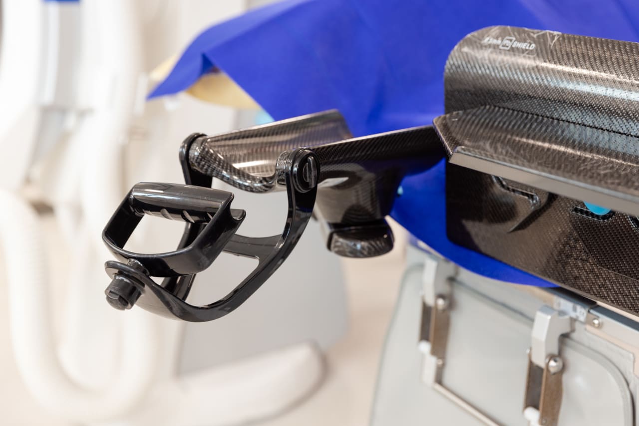 Catheter Lab Thanks Be Heart Happy for Arm Rest Device Support