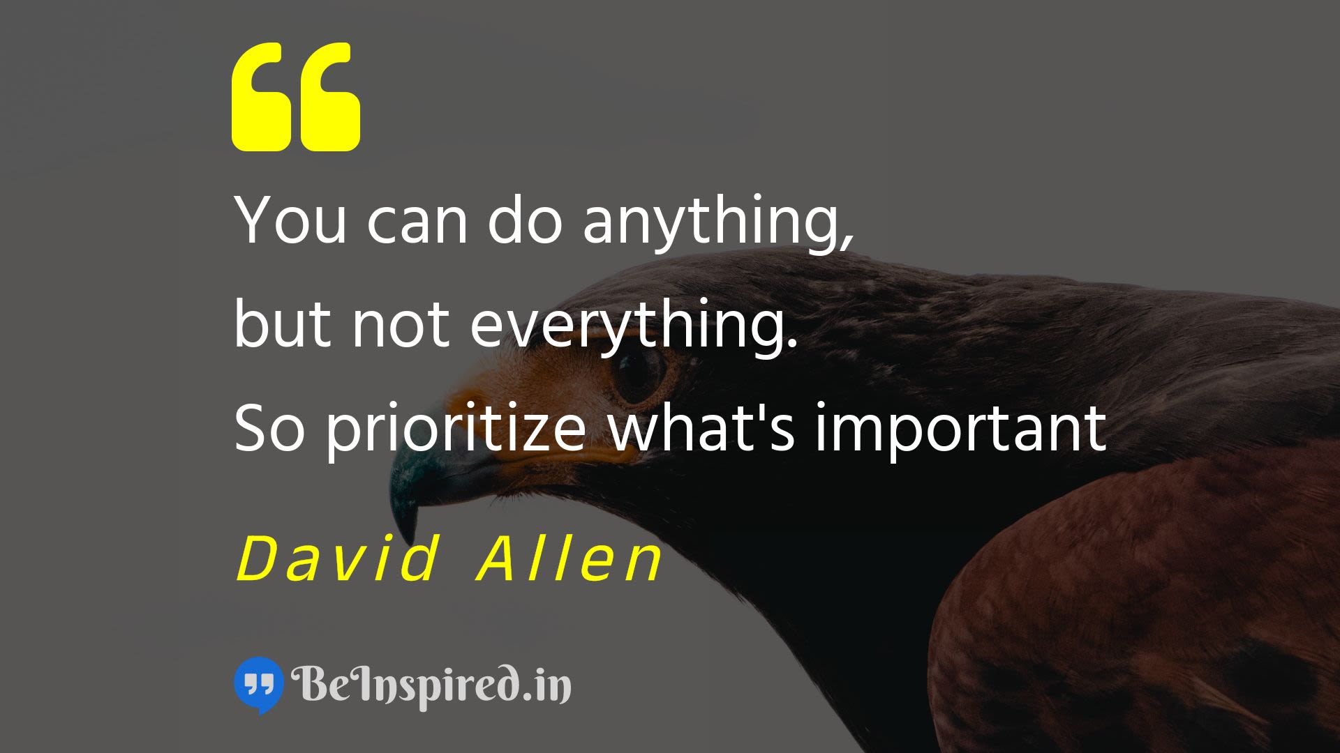 Best Quotes of David Allen | BeInspired.in