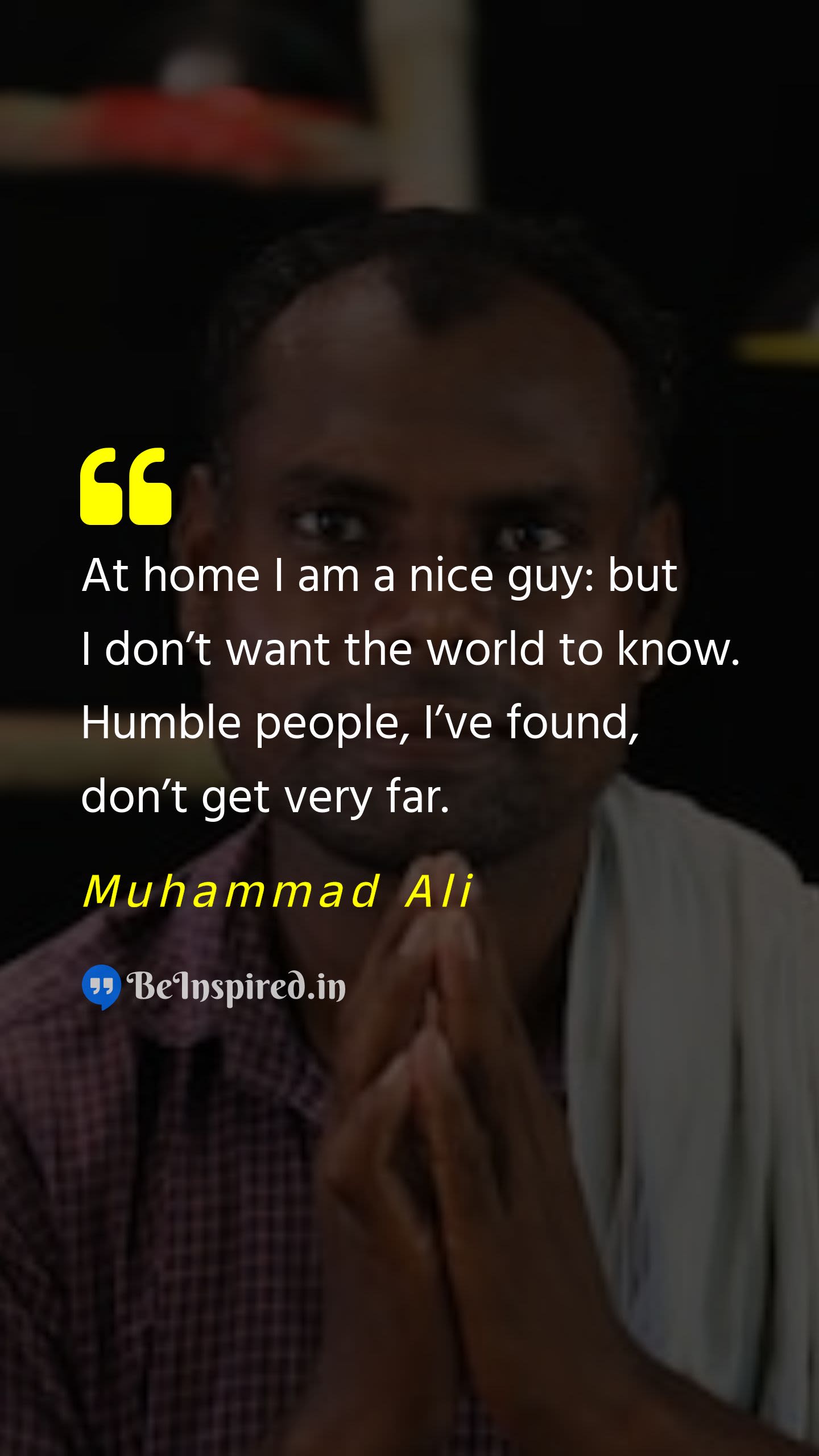 Best Quotes of Muhammad Ali | BeInspired.in