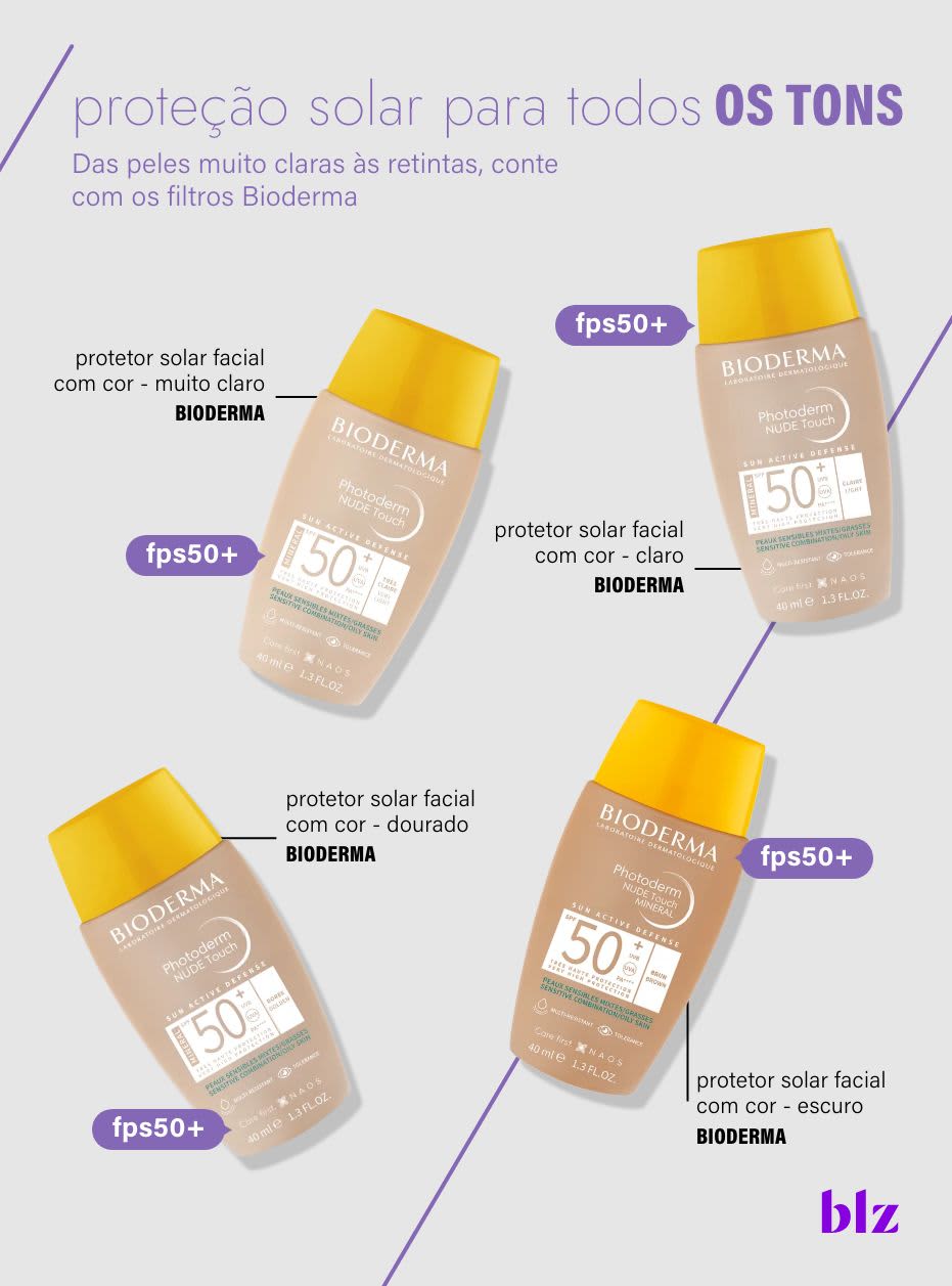 Filtro solar por tom e tipo de pele: como escolher - Beleza na Web