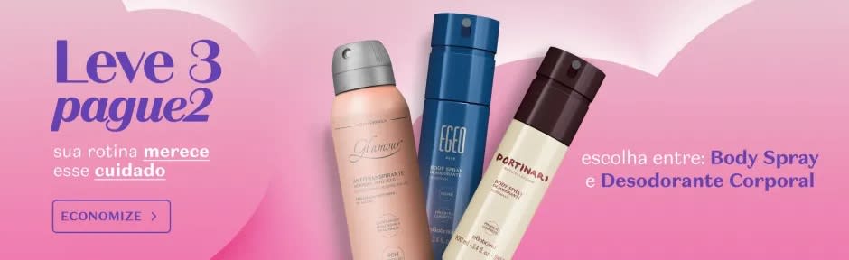 Tipos de desodorante: aprenda as diferenças entre eles | O Boticário
