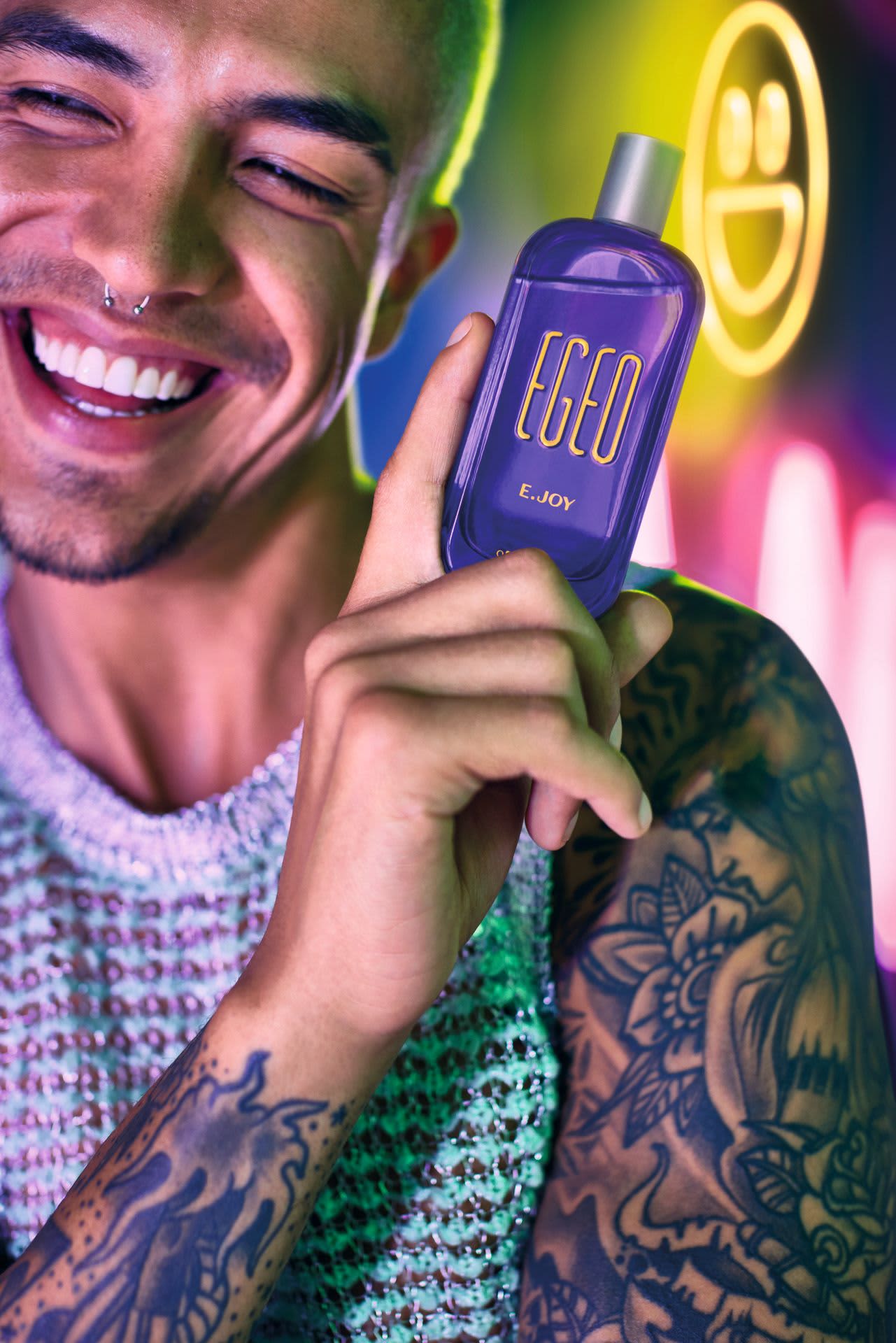 Egeo E.Joy do Boticário é a fragrância oficial do Lolla BR 24 | O Boticário