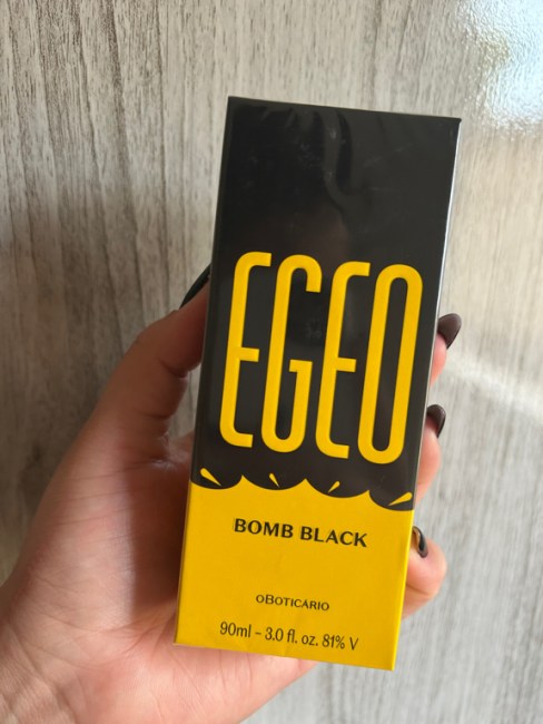 Egeo Bomb Black Desodorante Colônia 90ml | O Boticário